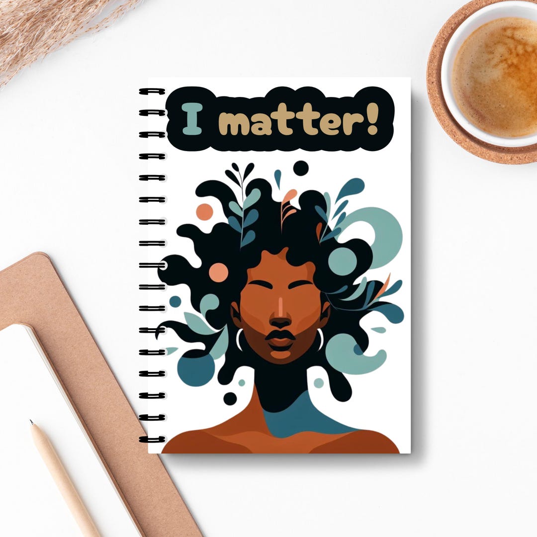 I Matter Journal Cover PNG File - Etsy