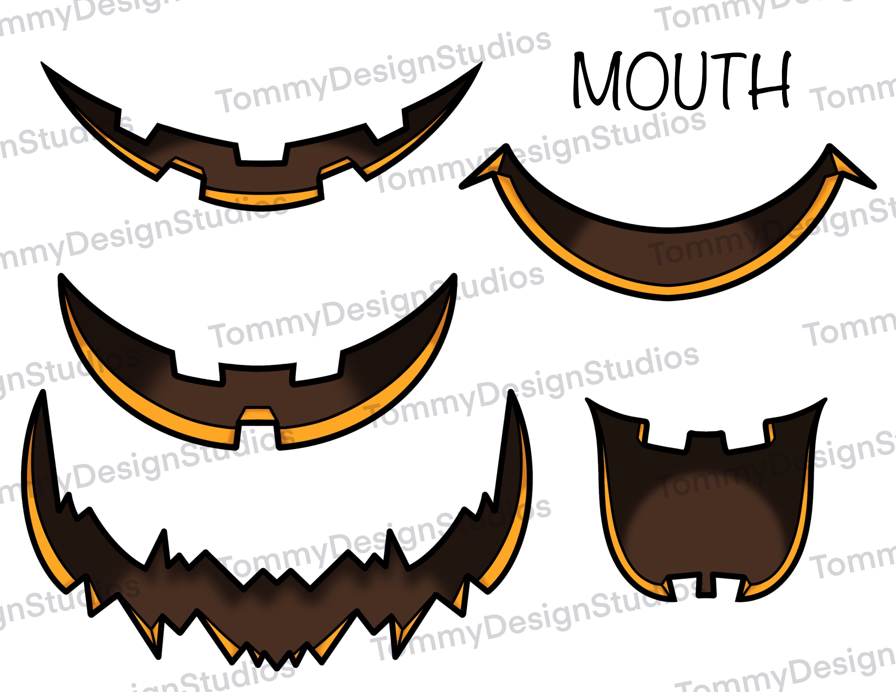 PRINTABLE Pin the Face on the Pumpkin Halloween Party Game - Etsy