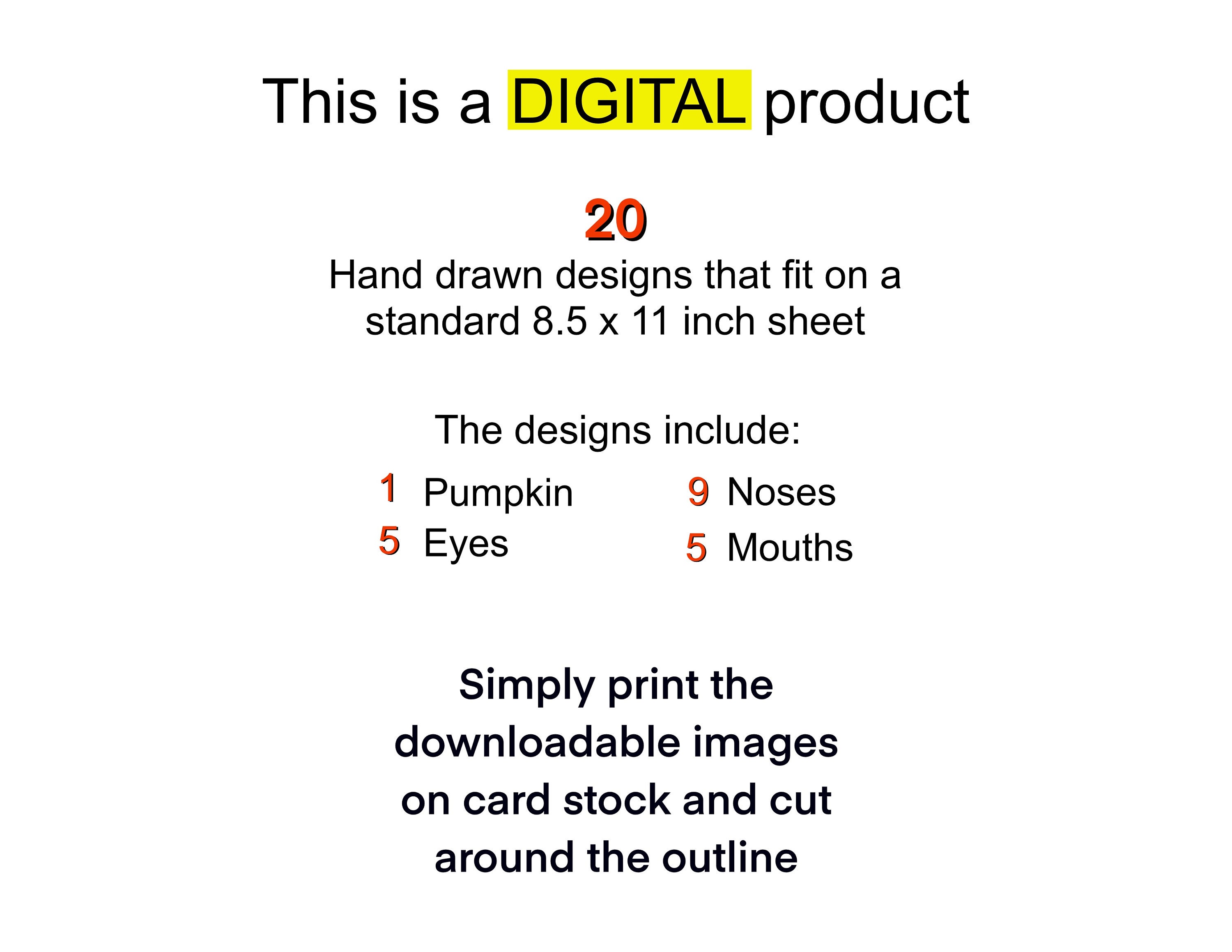 PRINTABLE Pin the Face on the Pumpkin Halloween Party Game - Etsy