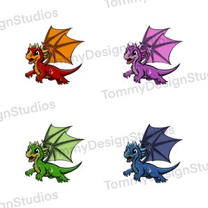 Printable DRAGON Themed Cup Cake Topper. Instant Digital Download. - Etsy