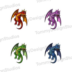 Printable DRAGON Themed Cup Cake Topper. Instant Digital Download. - Etsy