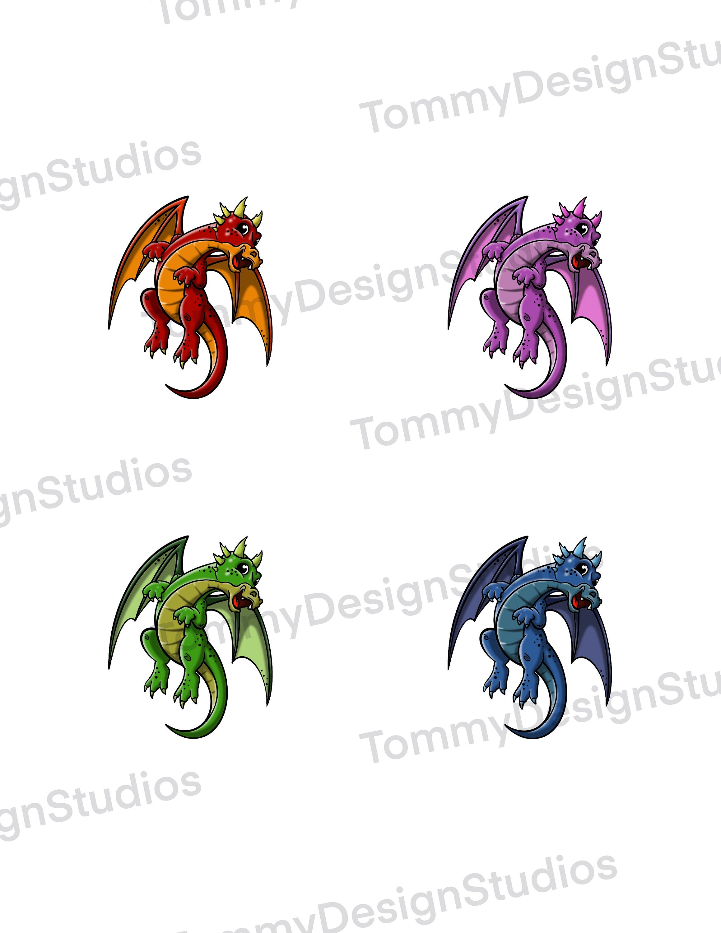 Printable DRAGON Themed Cup Cake Topper. Instant Digital Download. - Etsy