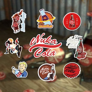 Fallout Stickers | Nuka Cola Pack - Etsy