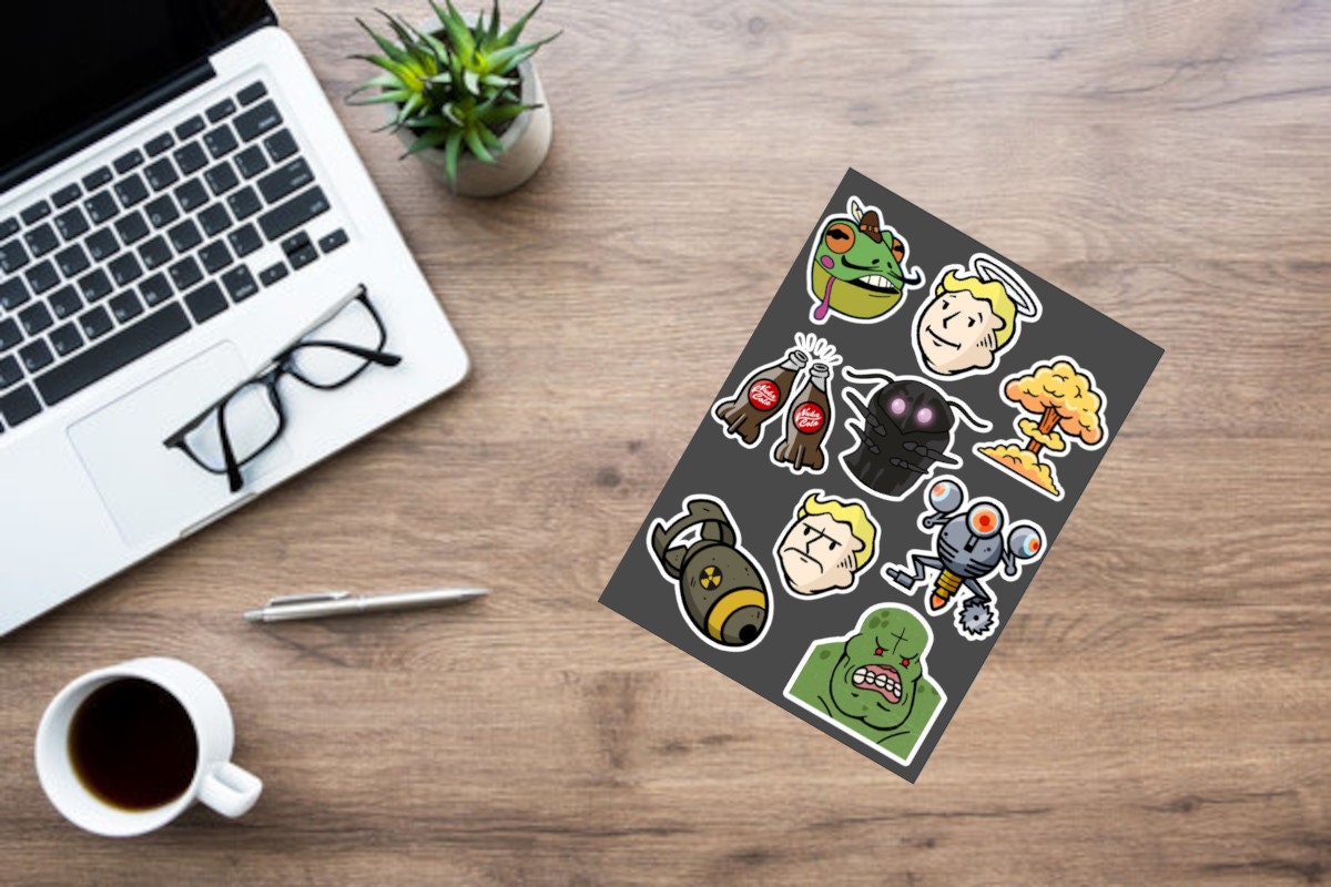 Fallout Stickers Icon Pack - Etsy