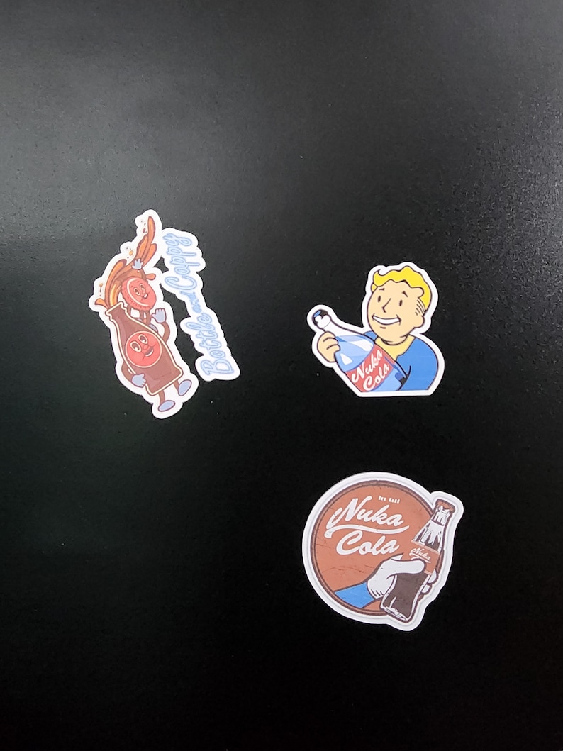 Fallout Stickers Nuka Cola Pack - Etsy