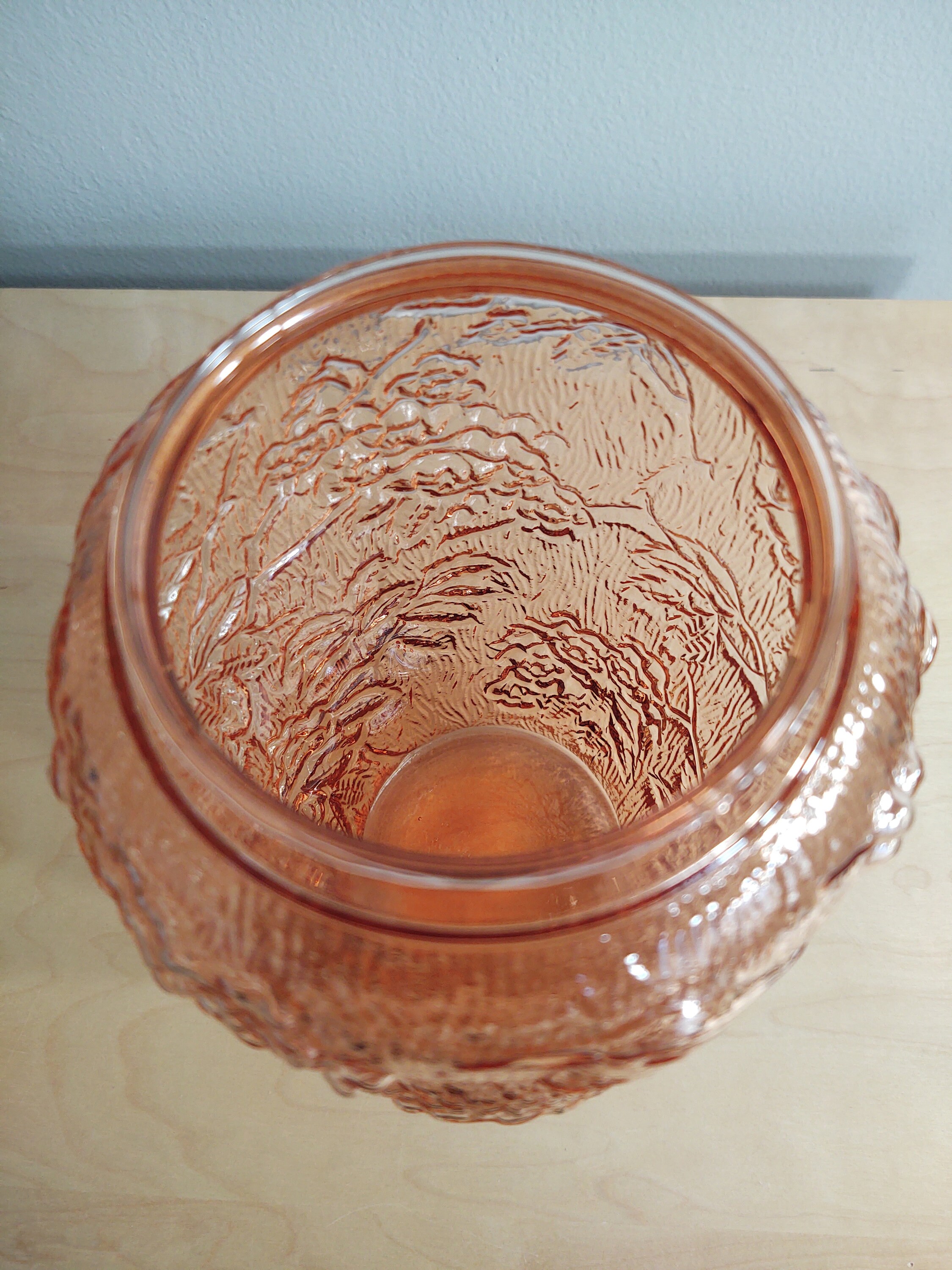 Tiara Pink Glass Vase Anchor Hocking Mayfair Creamer Federal - Etsy