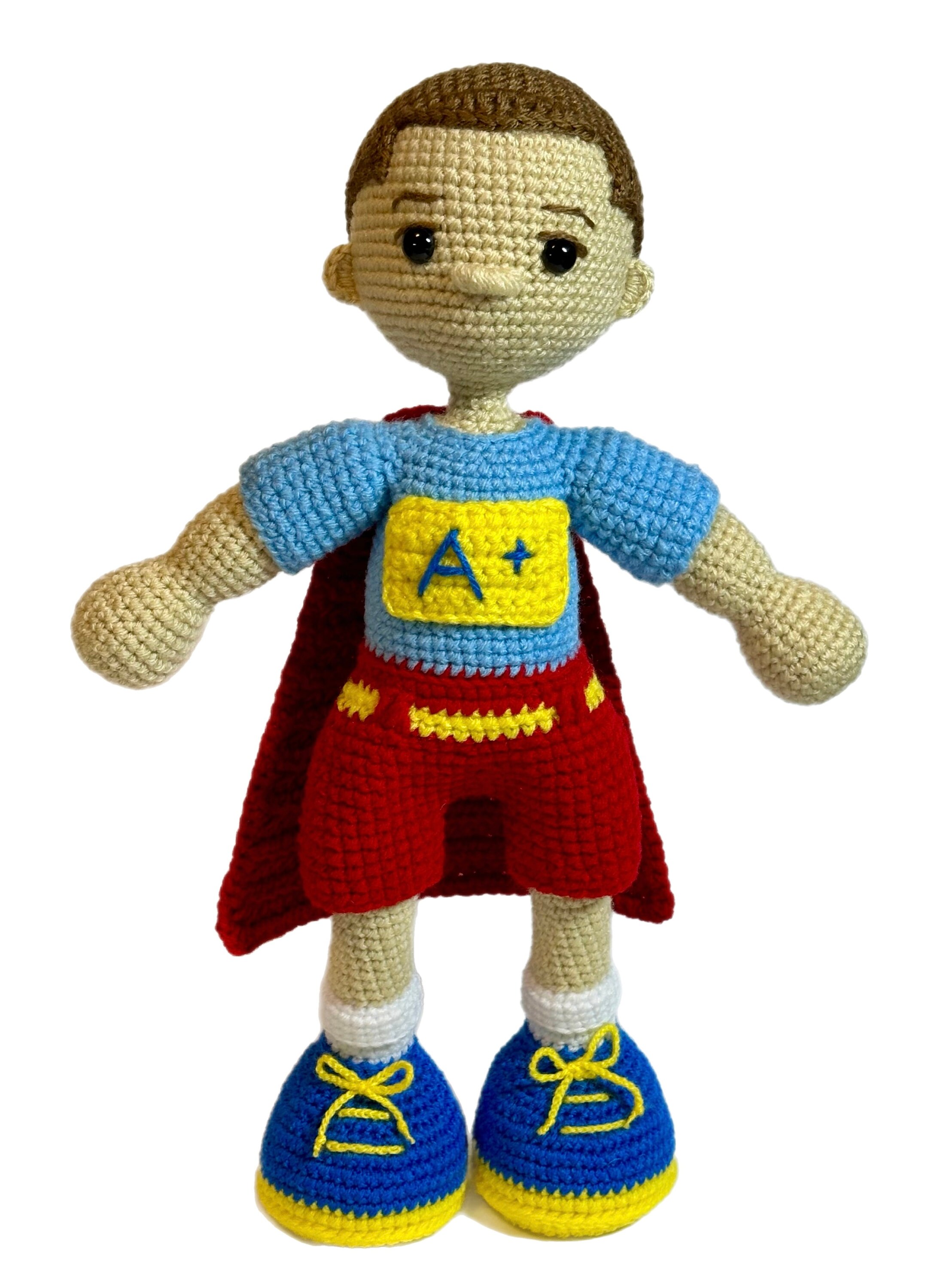 Kidd Academic Crochet Doll Pattern - Etsy