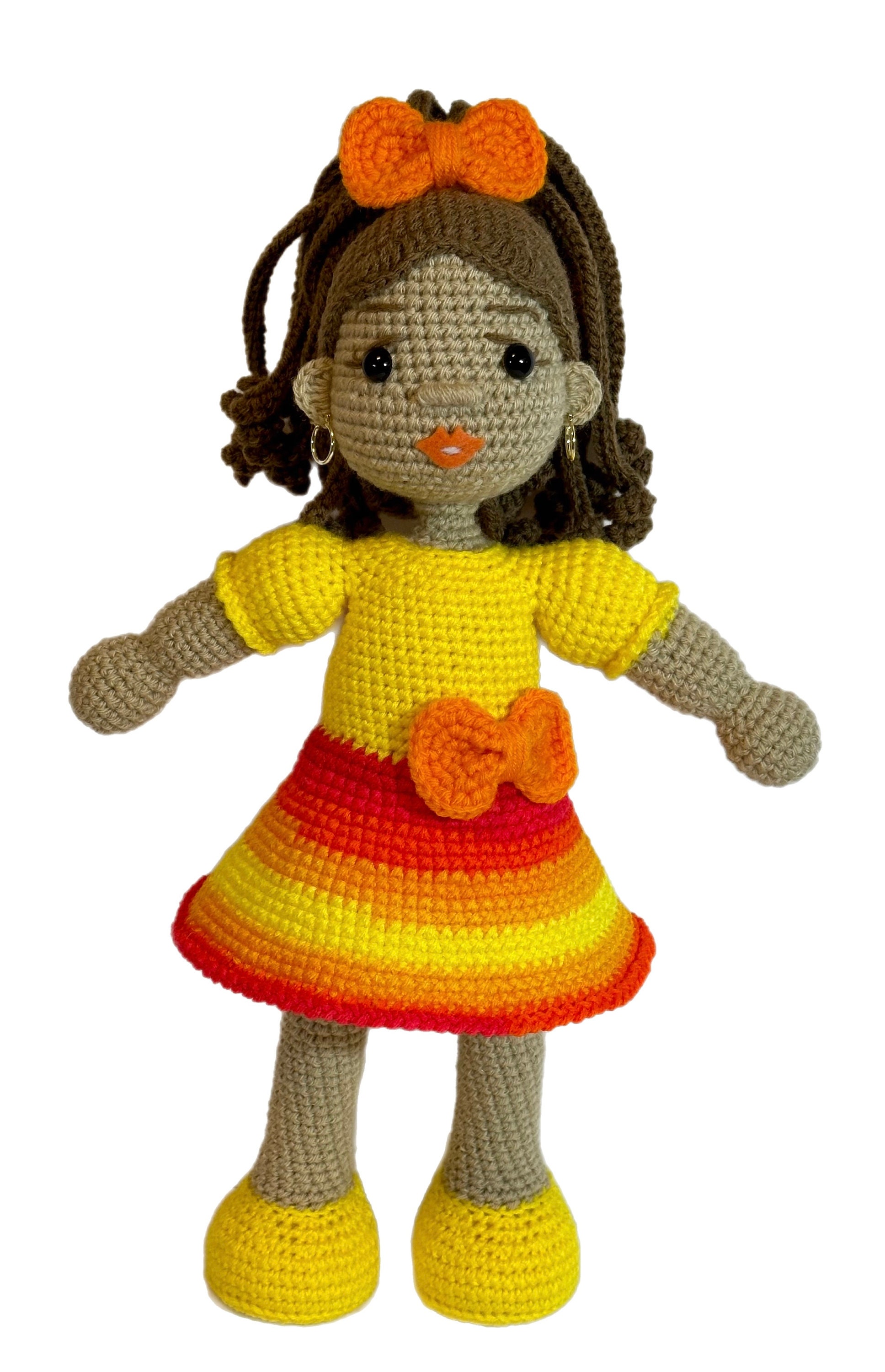 Malika Crochet Doll Pattern - Etsy