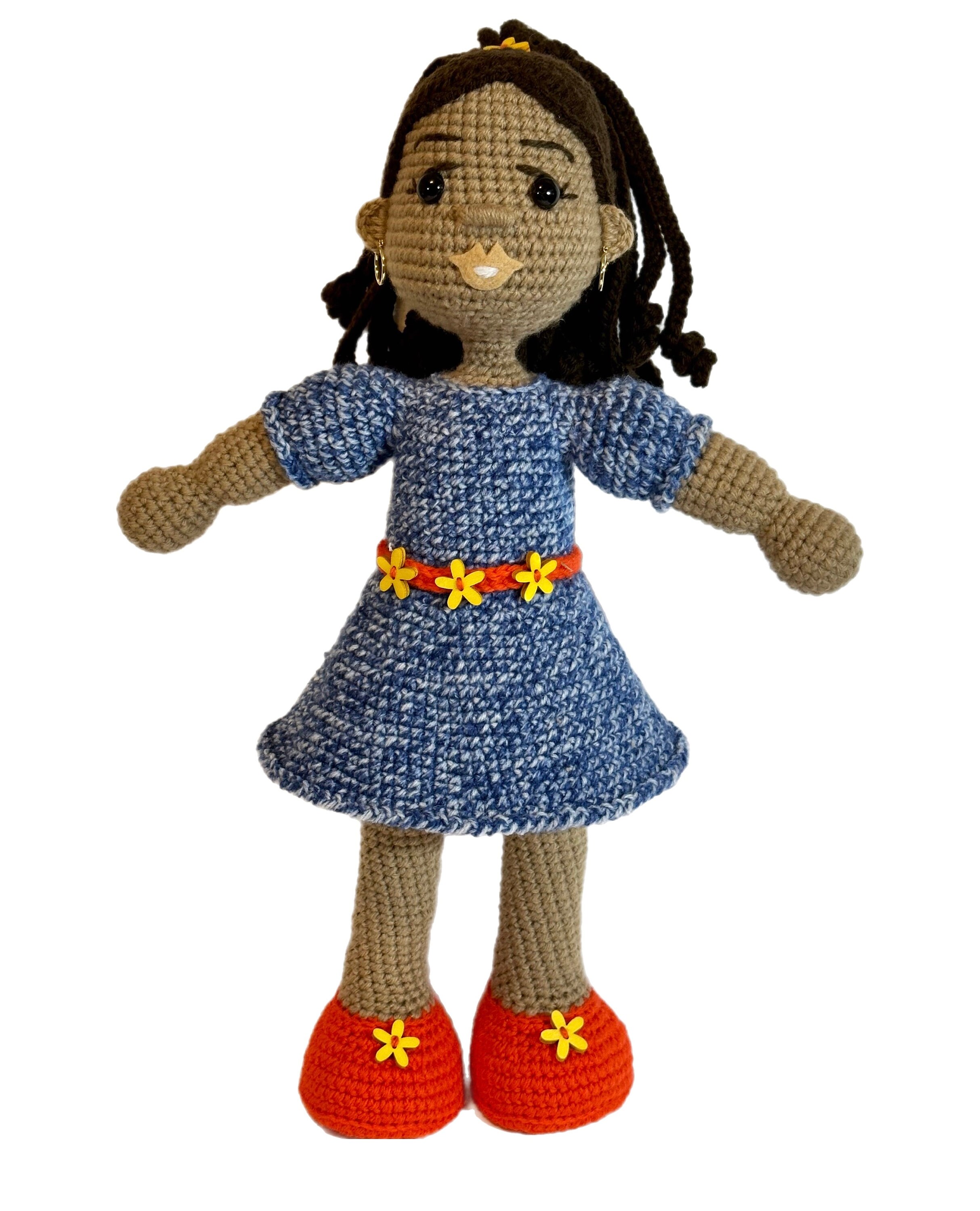 Malika Crochet Doll Pattern - Etsy