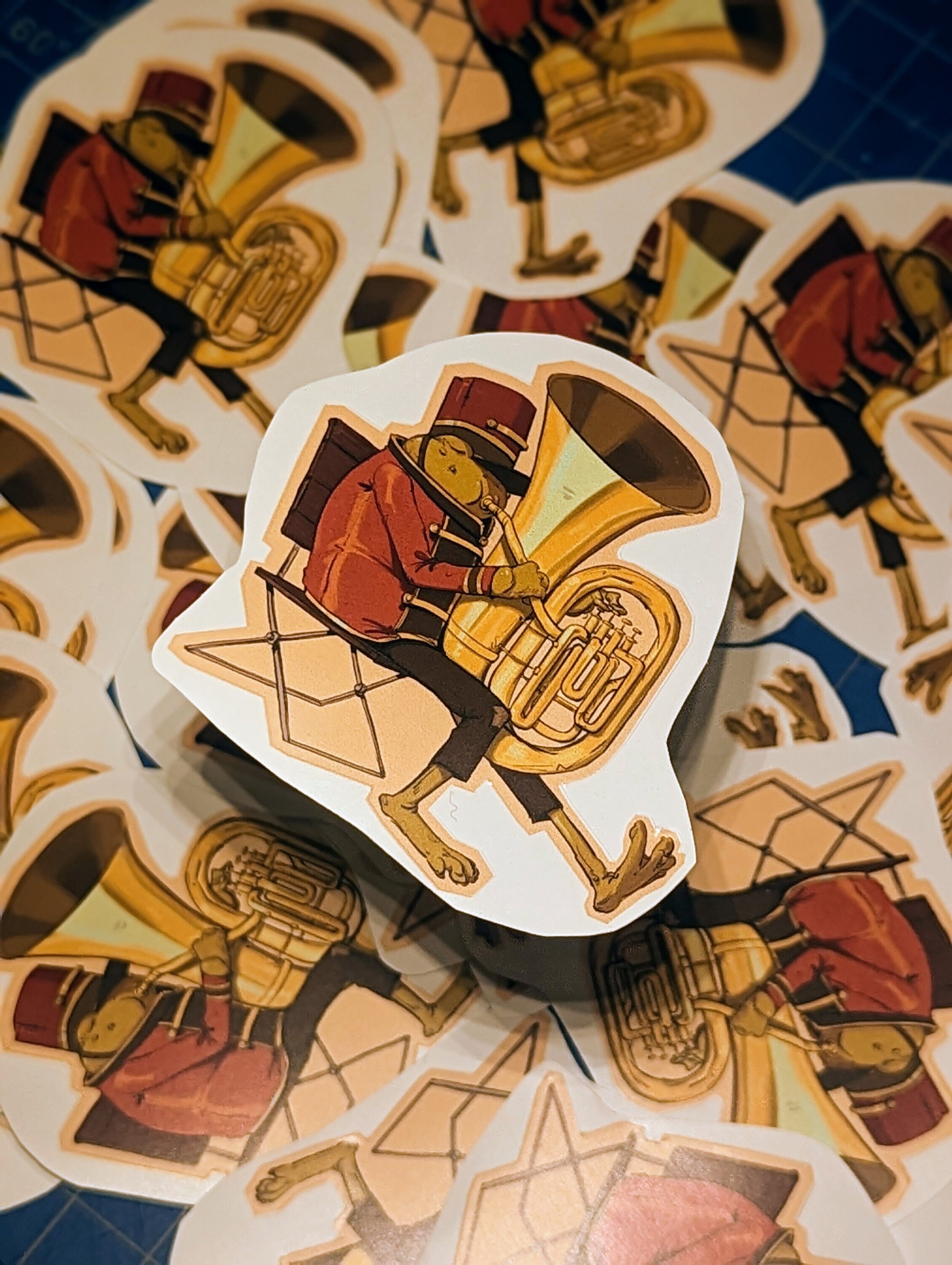 Over the Garden Wall: Tuba Frog - Etsy