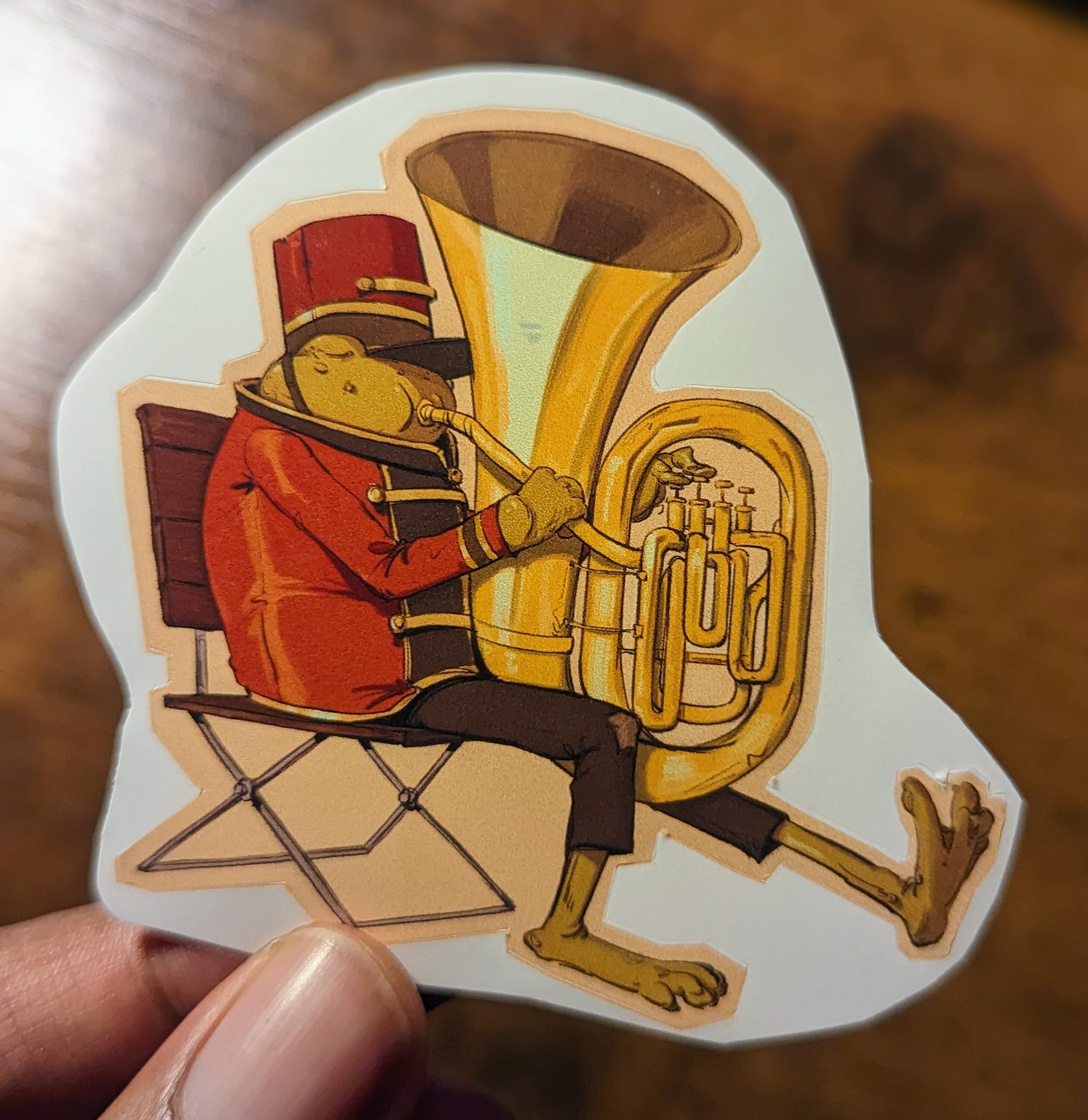 Over the Garden Wall: Tuba Frog - Etsy