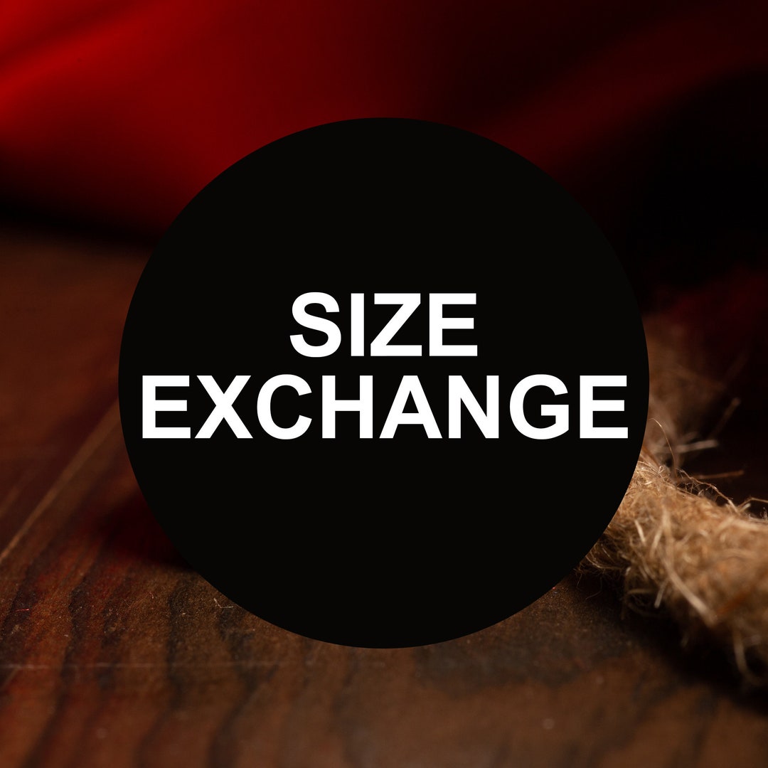 Size Exhange Shipping Fee - Etsy