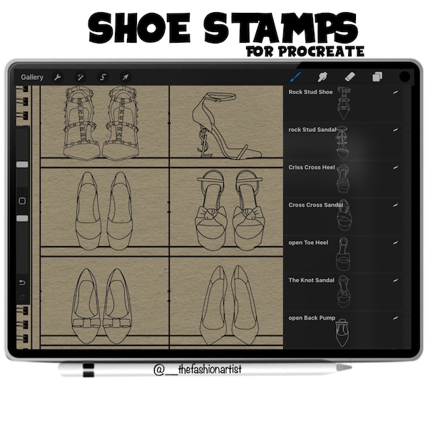 Shoe Stamps - Etsy