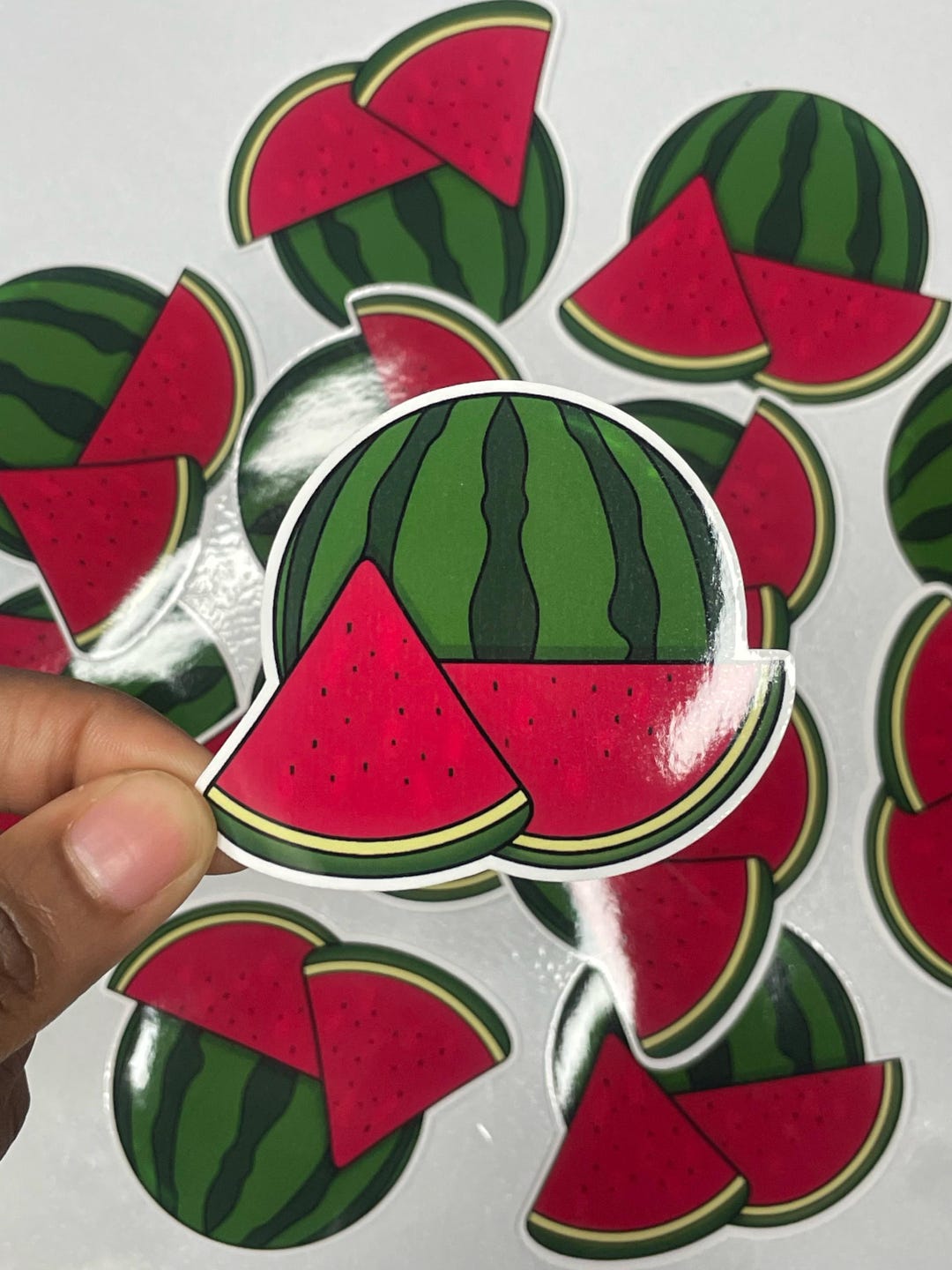 Watermelons Vinyl Sticker | Die-cut Glossy Design | 2.5” - Etsy