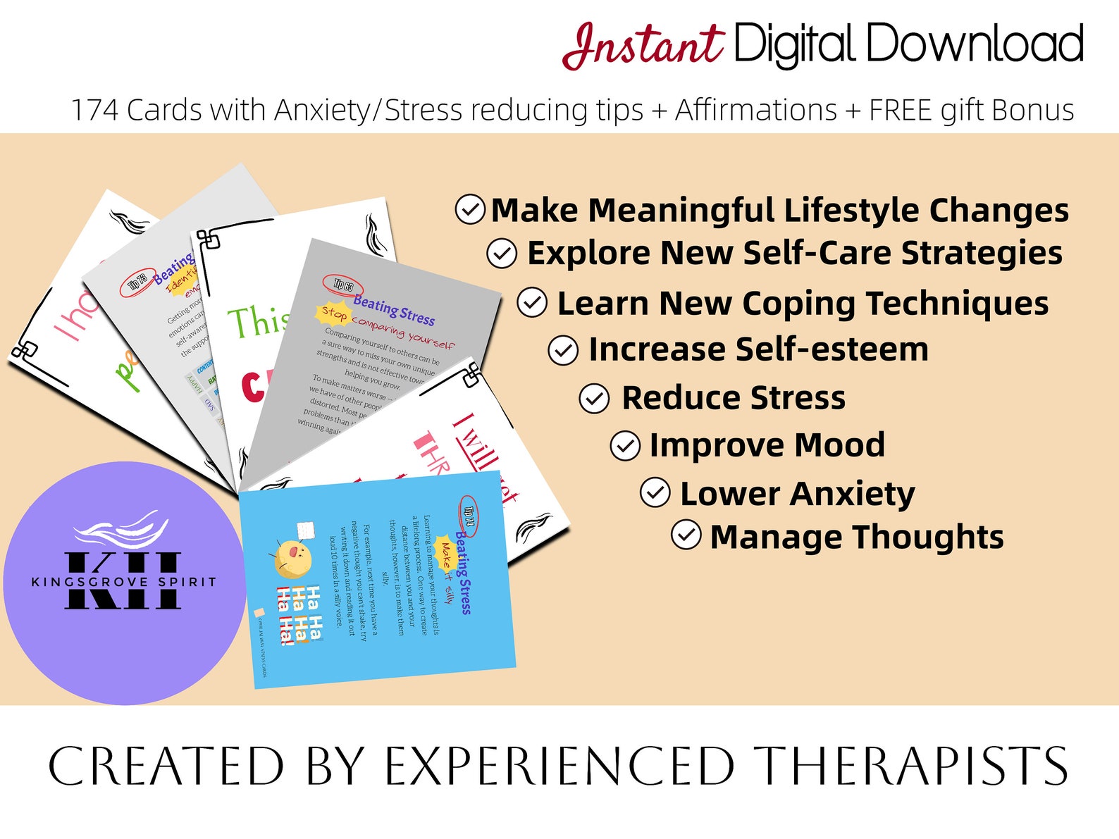 Anxiety Stress Skill Flashcard Mega Bundle Positive Affirmations Stress ...