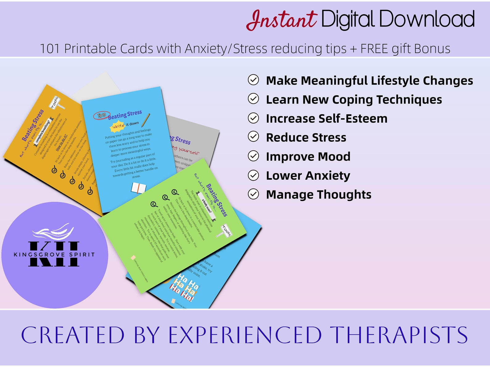 Anxiety Skills Management Flash Cards Bundle Cognitive Behavioral and ...