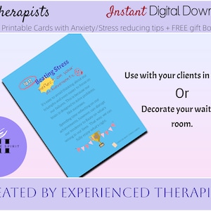 Anxiety Skills Management Flash Cards Bundle Cognitive Behavioral and ...