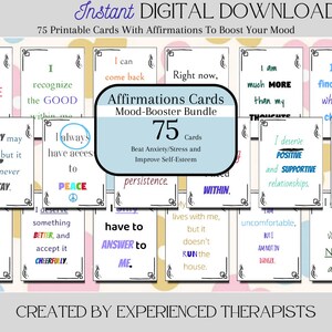 Therapy Worksheets CBT Ultimate Self Care Bundle for Anxiety Stress ...