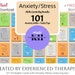 Anxiety Skills Management Flash Cards Bundle Cognitive Behavioral and ...