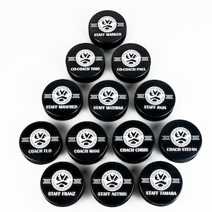 Engraved Hockey Puck, Personalized Hockey Puck, End of Season Hockey ...