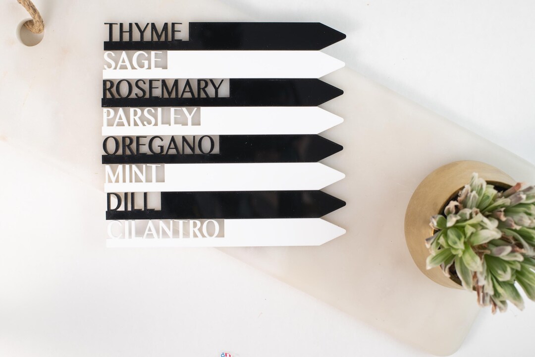 Custom Acrylic Garden Stakes, Customized Garden Sign, Garden Ornament ...
