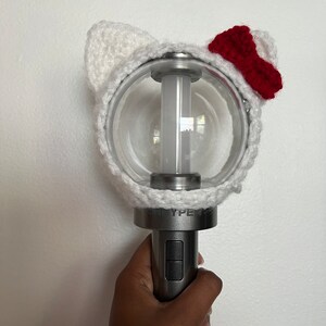 Hello Kitty ENHYPEN crochet kpop light stick cubierta otro lightstick ...