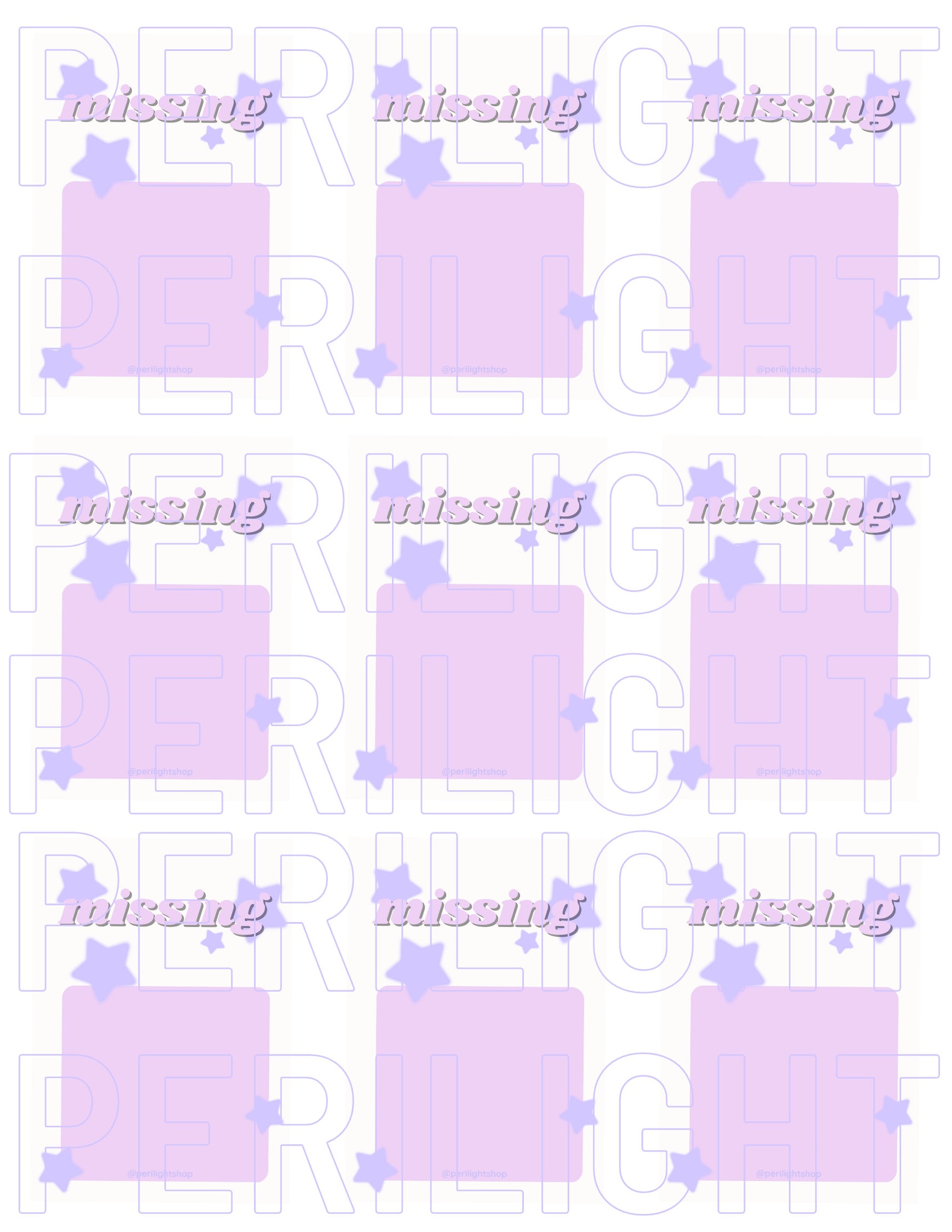 Kpop Photocard Placeholder Star Edition - Etsy