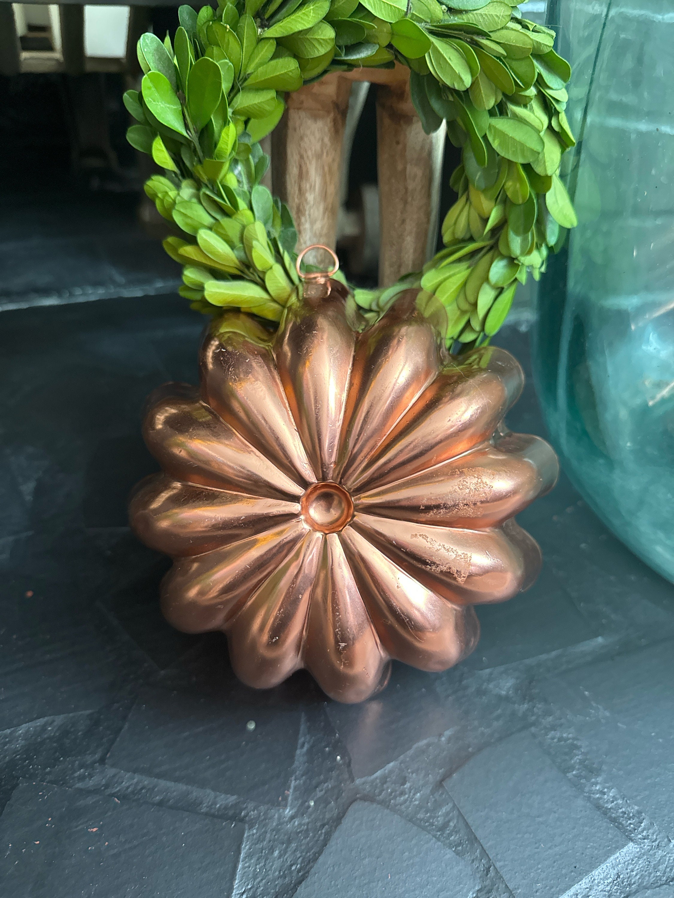 Vintage Copper Coated Aluminum Scallop Mold Brass - Etsy