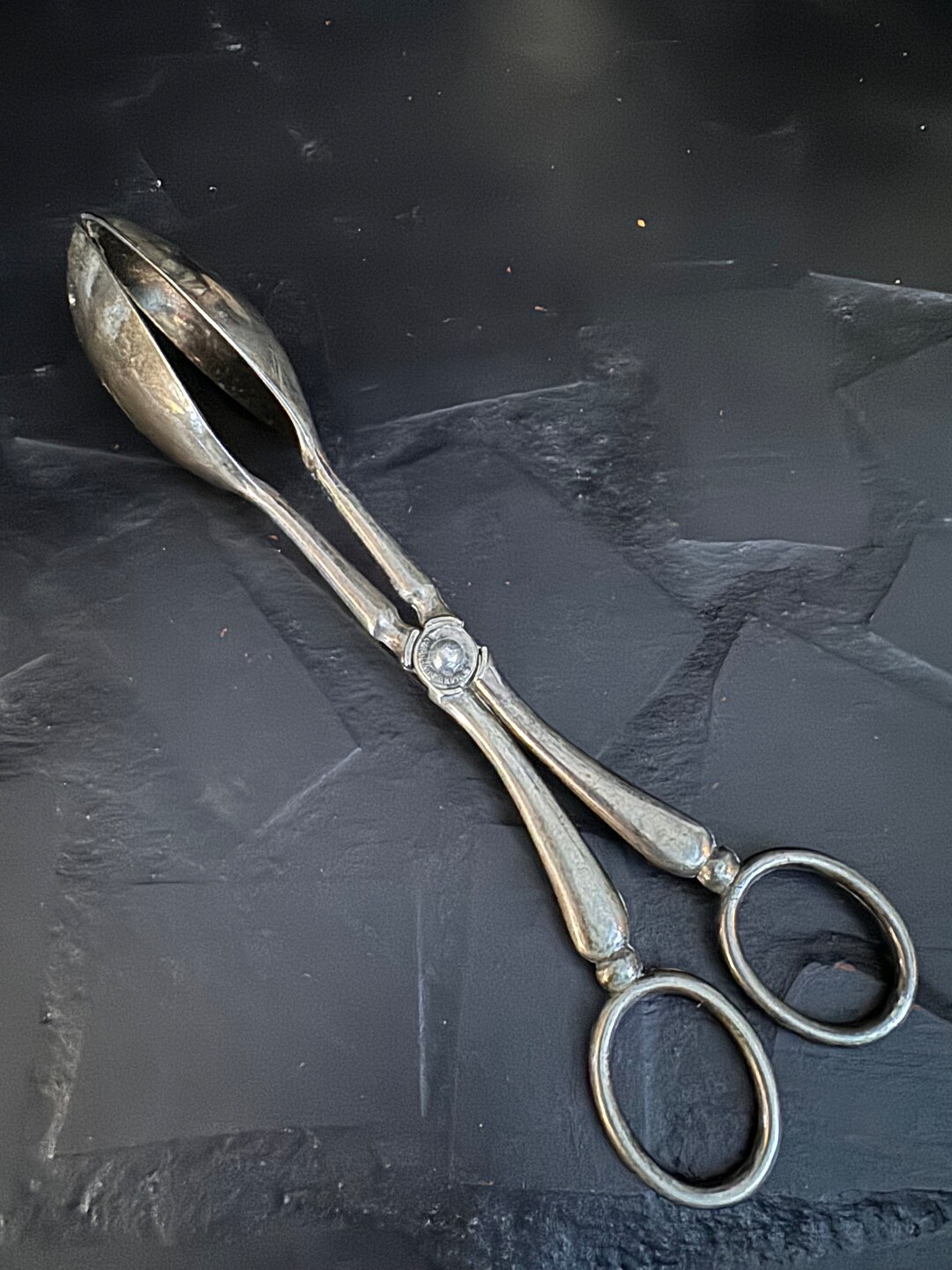 Vintage Silver Plated Salad Tongs Made in England EPNS - Etsy