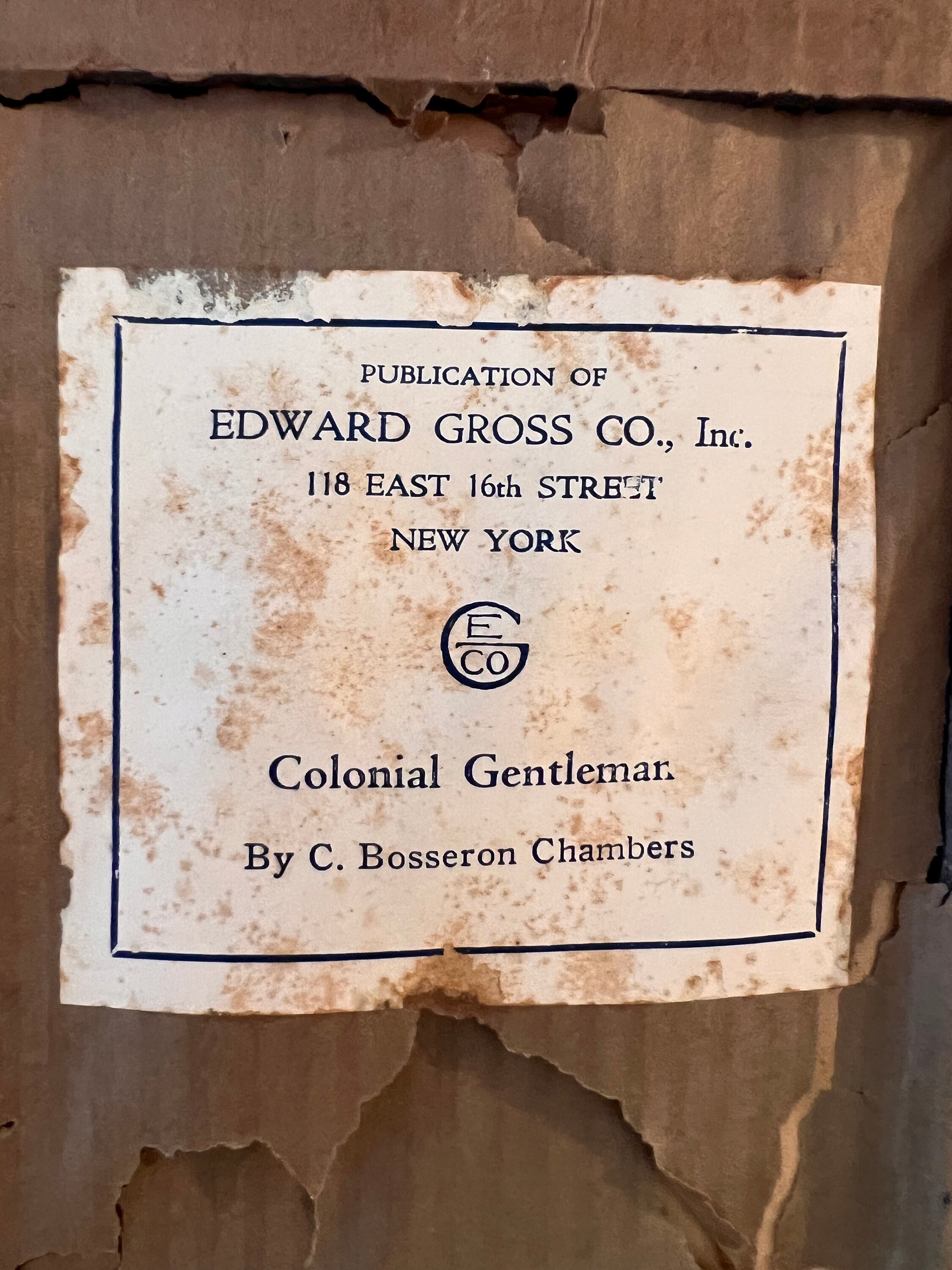 Vintage Set of 2 Edward Gross Co Prints / Lithographs by C. Bosseron - Etsy