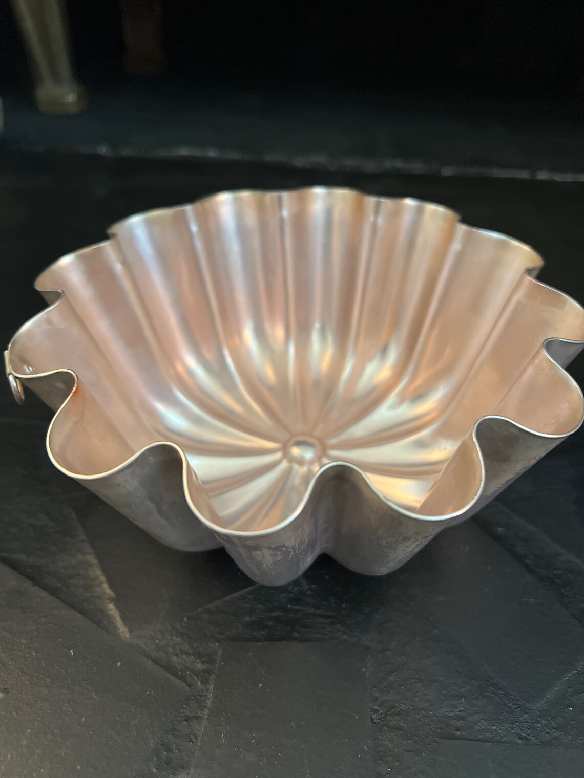 Vintage Copper Coated Aluminum Scallop Mold Brass - Etsy