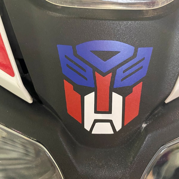 Optimus Prime Decal - Etsy Australia