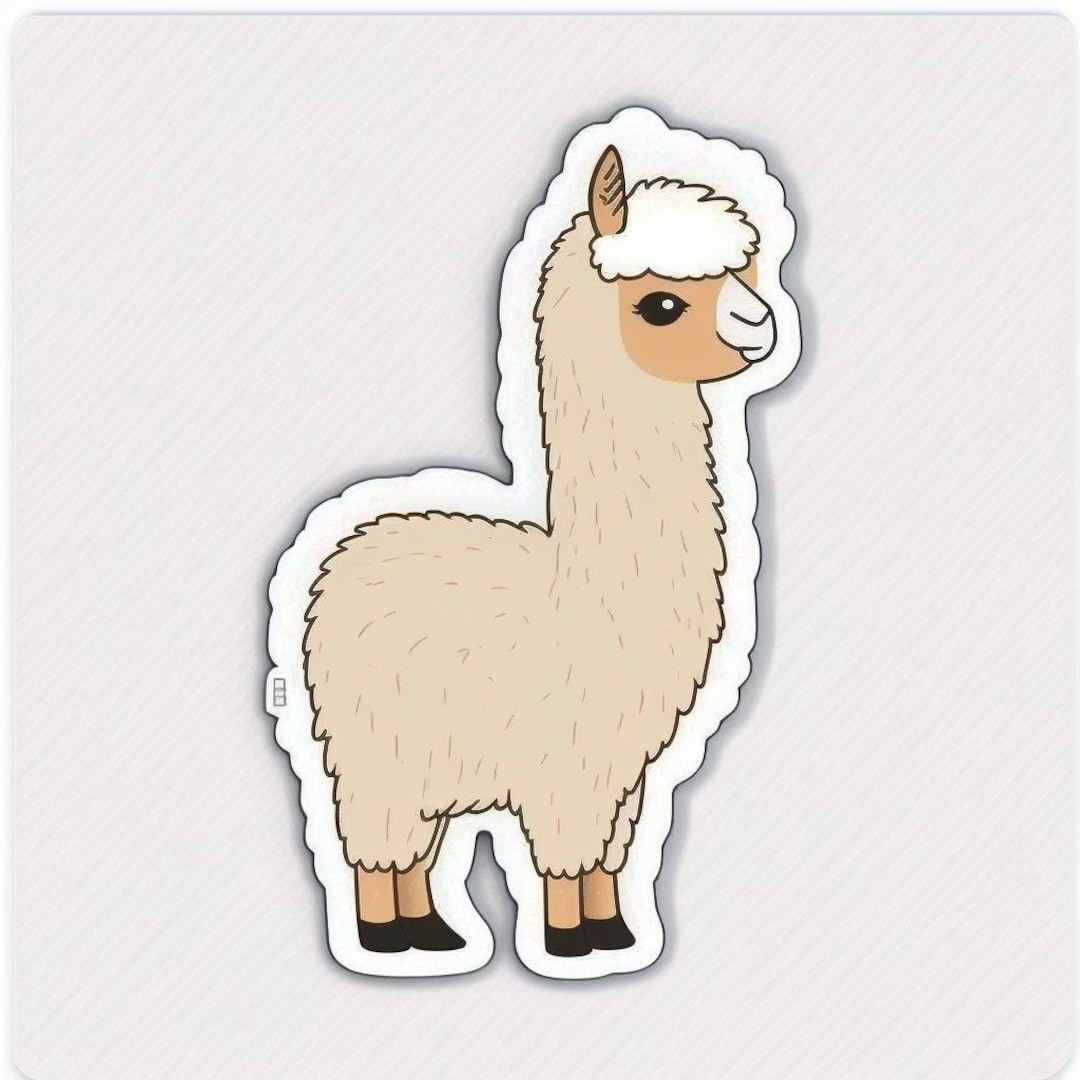 Set of 10 Llama Stickers, Vinyl Decals, Waterproof Stickers - Etsy