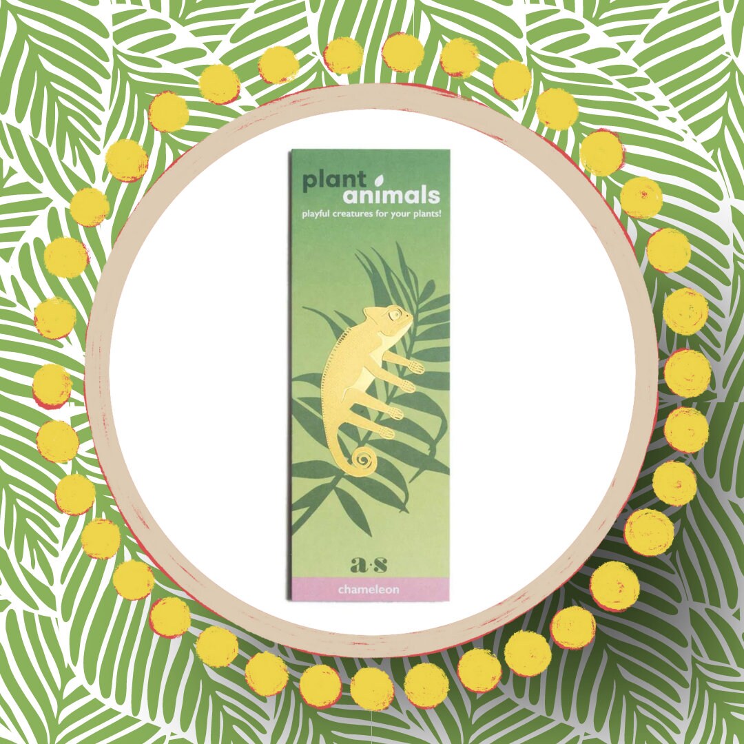 Set of Two Plant Animals | Perfect Pre-made Gift for Plant Lovers - Etsy