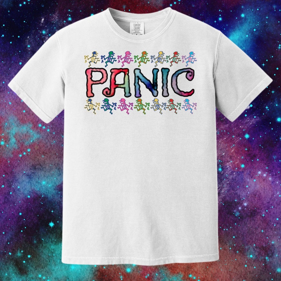 WSP Panic Shirt Dancing Note Chasers Comfort Colors Pocket Tee ...