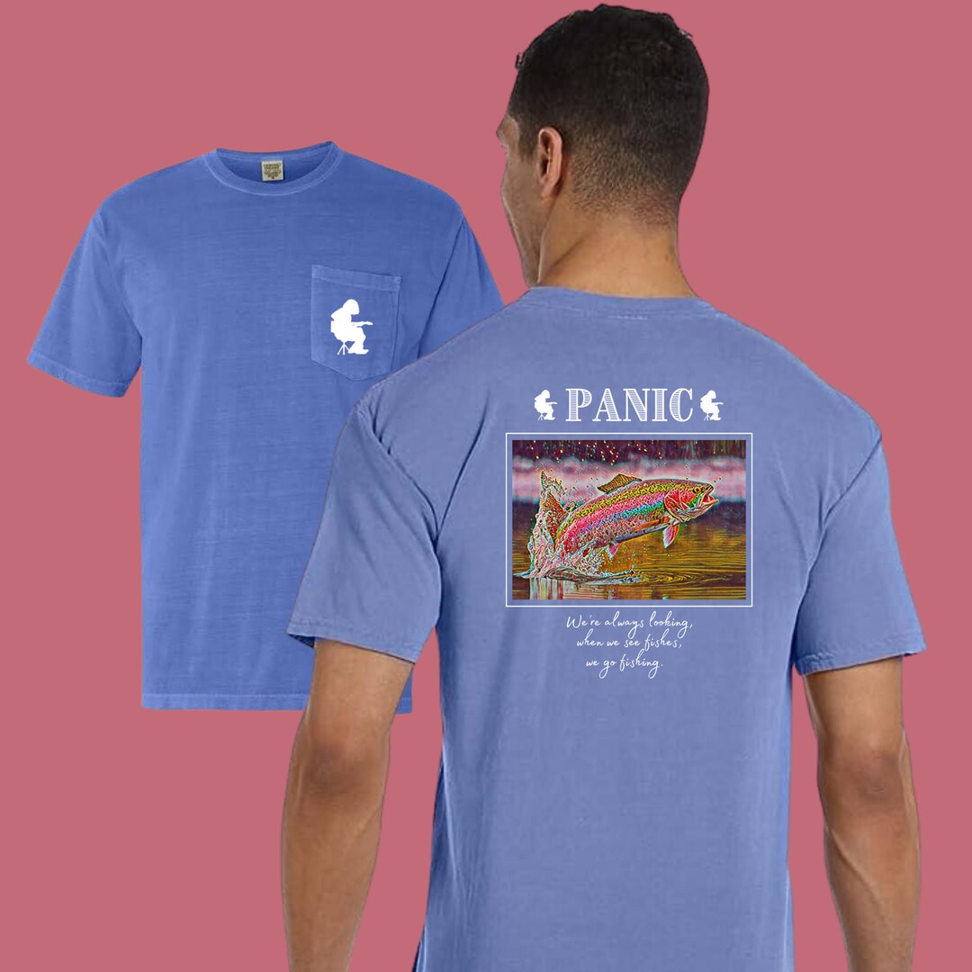 WSP Panic Tshirt Comfort Colors Short Sleeve Pocket Tee When We See ...