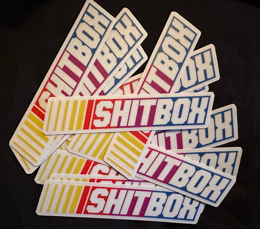 Shitbox Sticker - Etsy