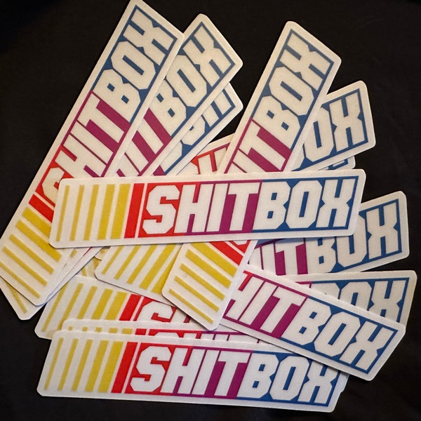 Shitbox Sticker - Etsy