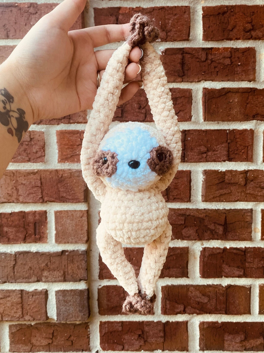 Crochet Hanging Sloth - Etsy