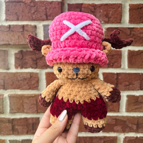 Chopper One Piece Plushie - Etsy