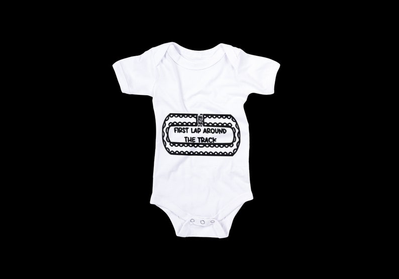 First Lap Around the Track SVG - Etsy