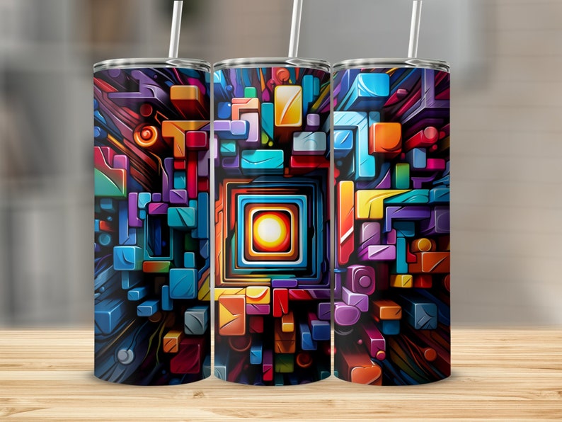 Graffiti Graze 20 Oz Skinny Tumbler Sublimation Design, Straight ...