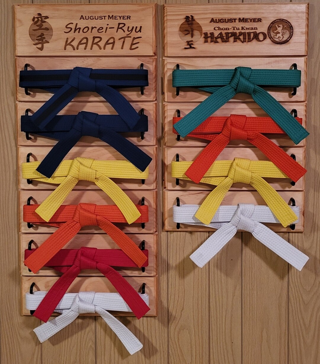 Modular Martial Arts Belt Displays - Etsy