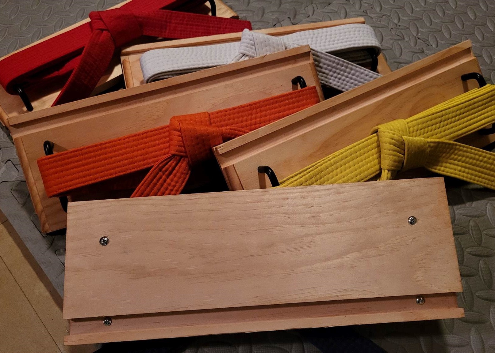 Modular Martial Arts Belt Displays - Etsy