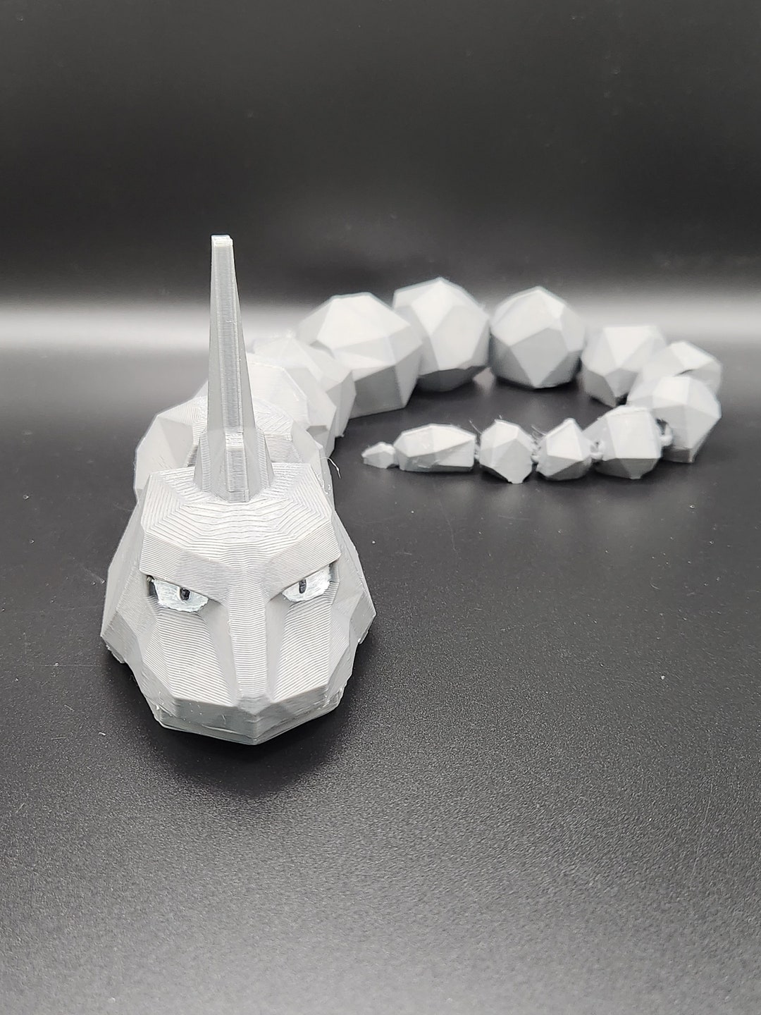 3D Printed Articulated Onix Pokemon (18in) - Etsy