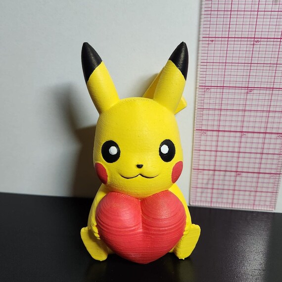 Pikachu Holding A Heart