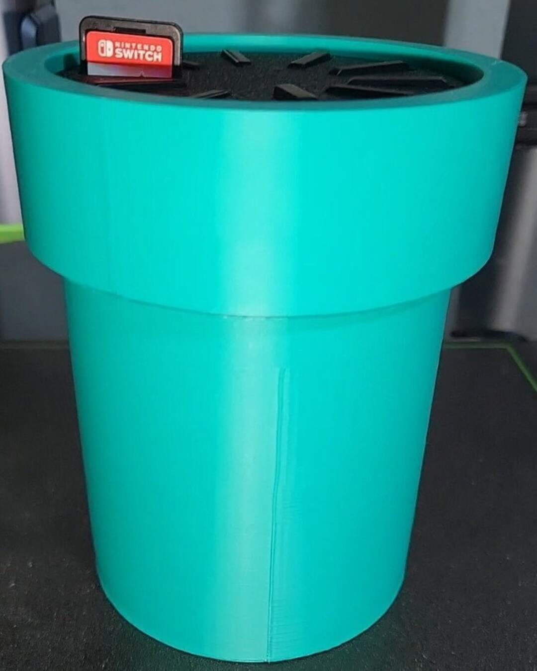3D Printed Rotating Green Warp Tube Switch Game Holder - Etsy
