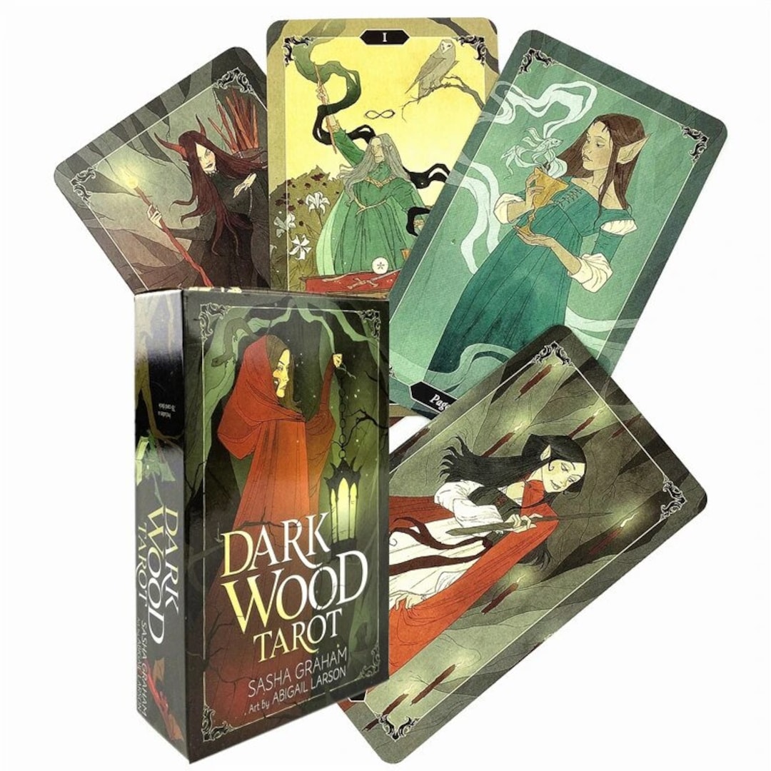 Dark Wood Tarot Deck - Etsy