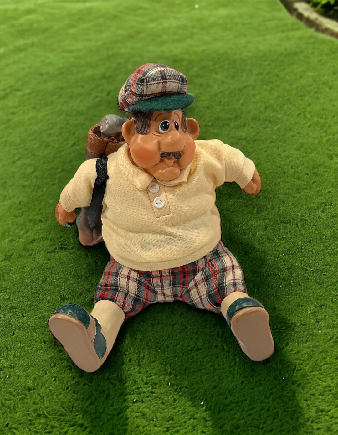 Vintage Russ Dad Gift 1980’s Father Gift Stew Mulligan Golf Figurine ...