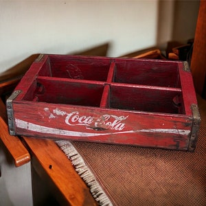 Vintage Coke Decor Vintage Coca Cola Crate Collectible Coke Crate ...